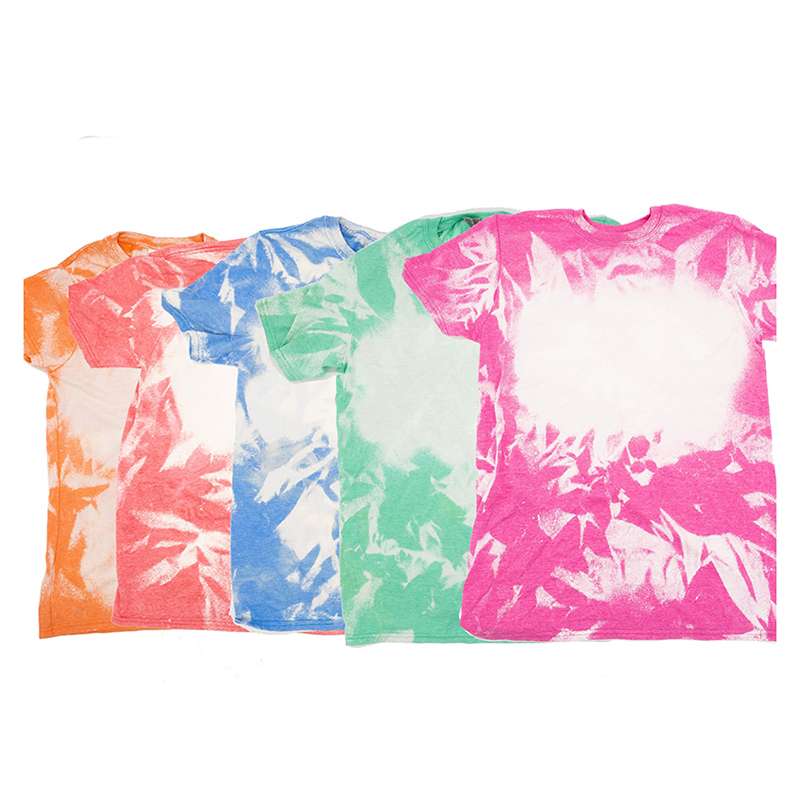 Polyester Blank Bleached T Shirts for Sublimation - Fmitee