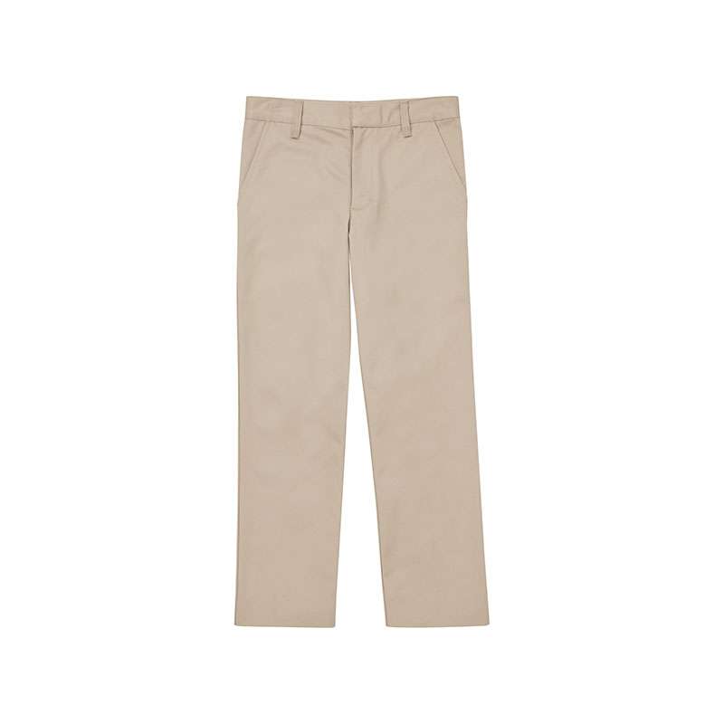 School Uniform Children Twill Flat Front School Pants - Fmitee
