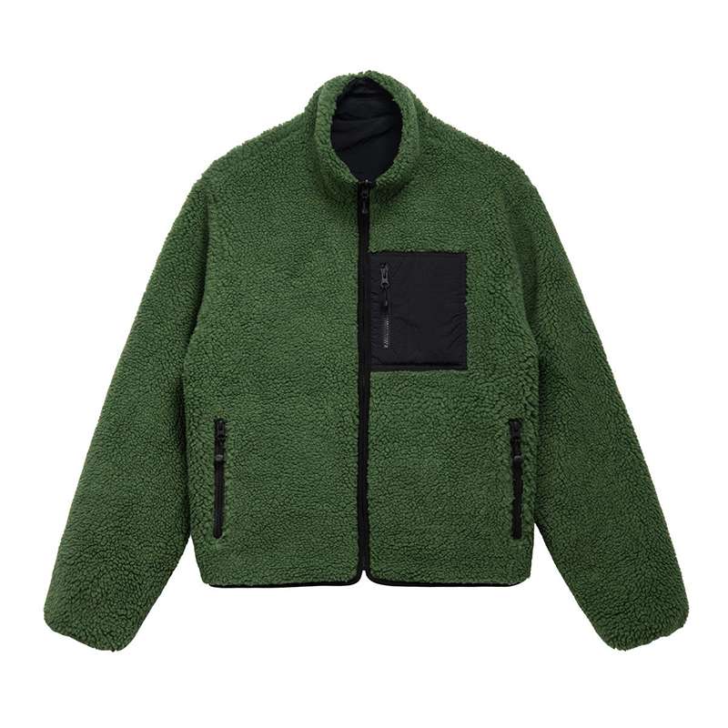 Sherpa Fleece Reversible Jacket Fmitee