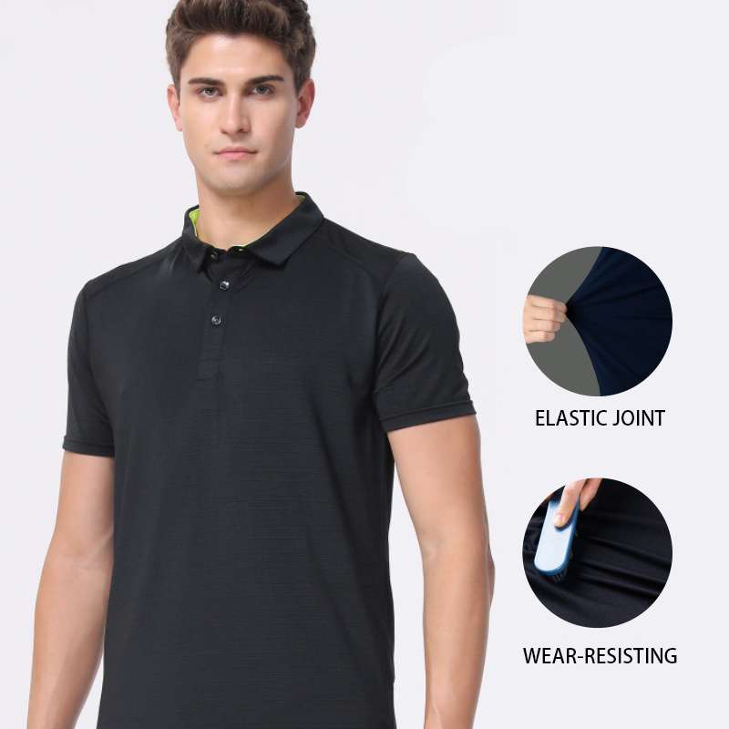 Polyester Spandex Golf Polo Shirts - Fmitee