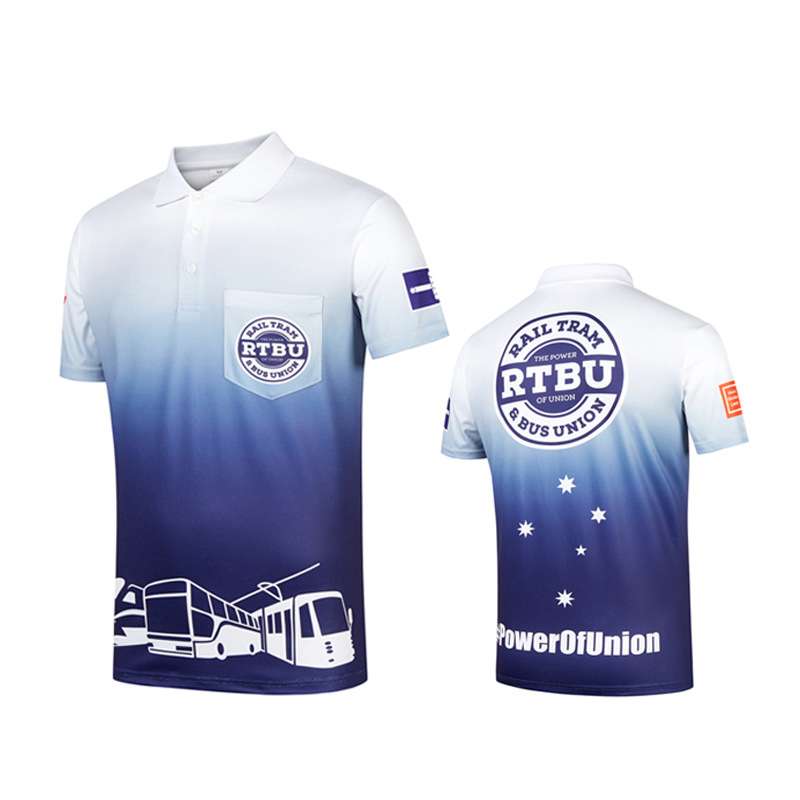 Digital Full Print Sublimation Polo T Shirt - Fmitee